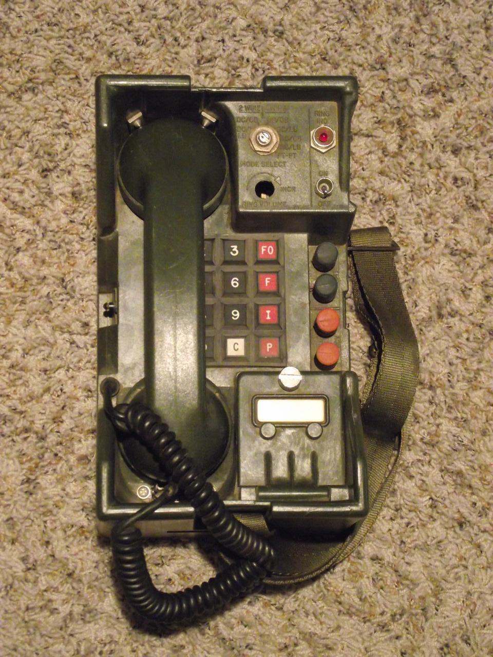 Base Telephone? - FIELD & PERSONAL GEAR SECTION - U.S. Militaria Forum
