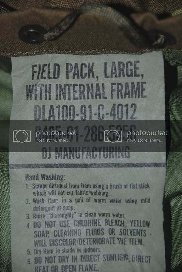 CFP-90 ruck sack - FIELD & PERSONAL GEAR SECTION - U.S. Militaria Forum
