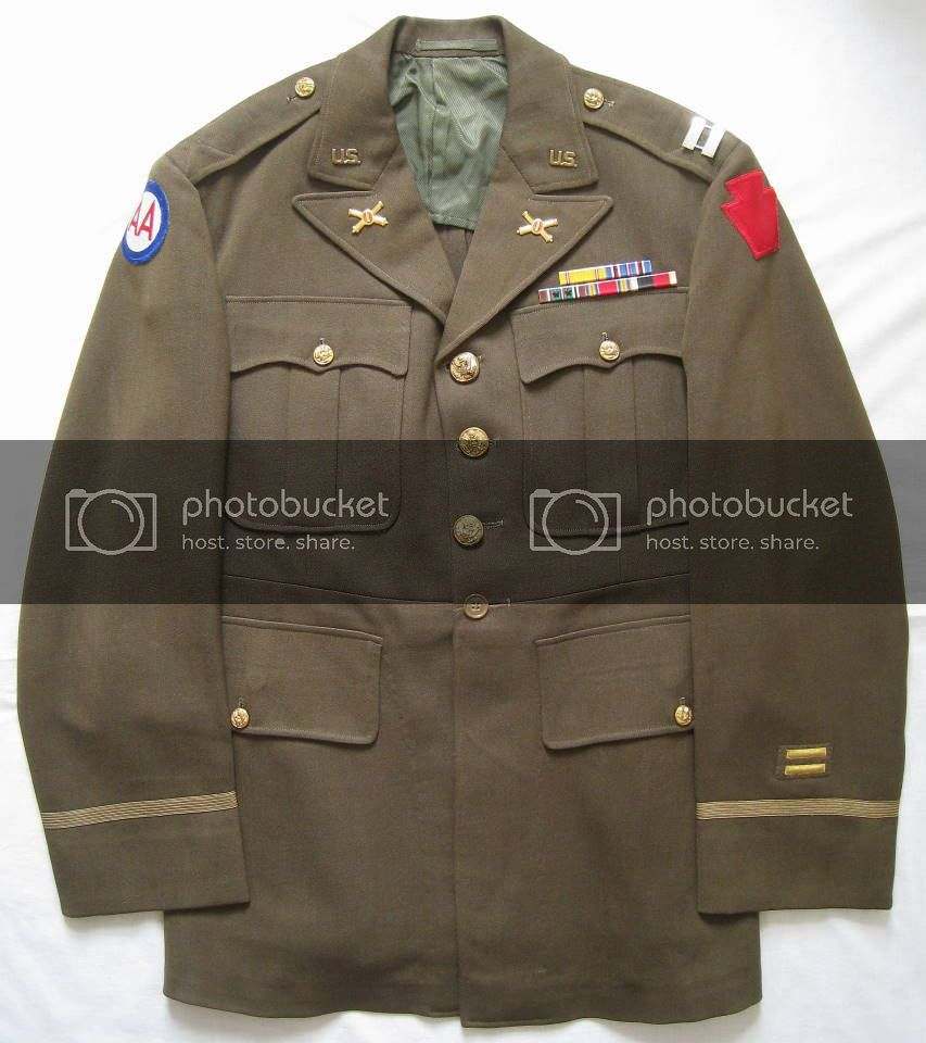 28th Infantry Division Artillery Officer Tunic - How did I do ...