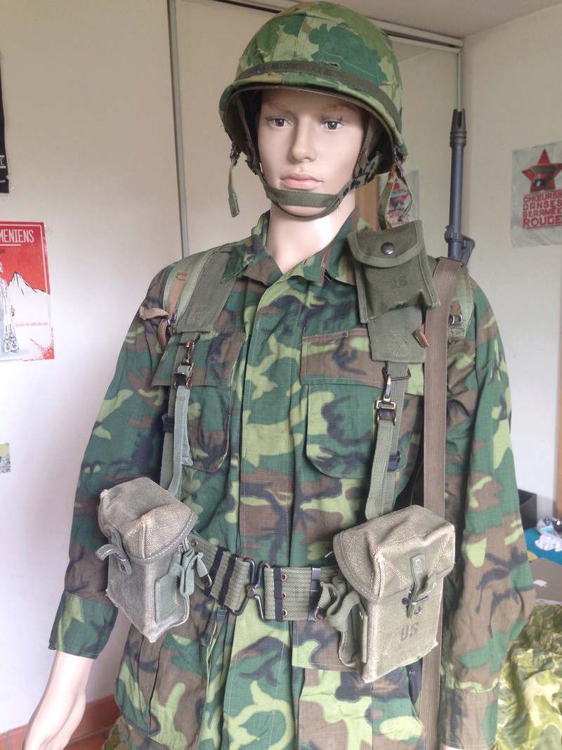 ERDL green dominante Vietnam assembly - CAMOUFLAGE UNIFORMS - U.S ...