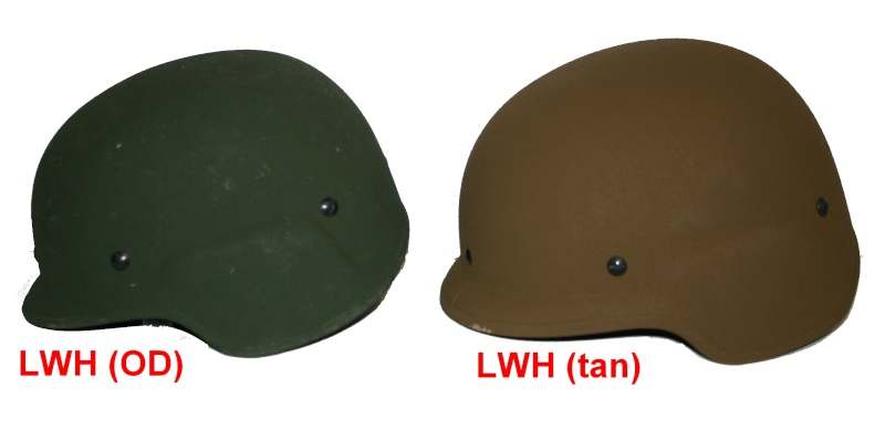 Difference between Lightweight Helmet (USMC) and PASGT helmets (all ...
