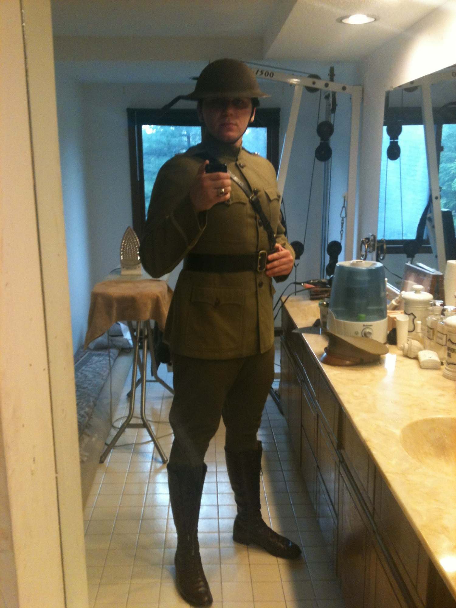Original WWI Officer's Uniform Impression - (1917-1919) WORLD WAR ONE ...