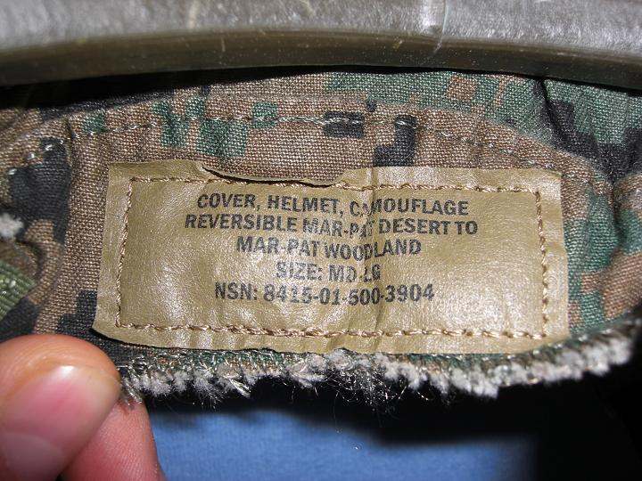 MARPAT Helmet Covers - MODERN COMPOSITE HELMETS - U.S. Militaria Forum