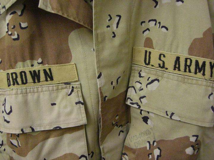 "chocolate chip" coat - CAMOUFLAGE UNIFORMS - U.S. Militaria Forum