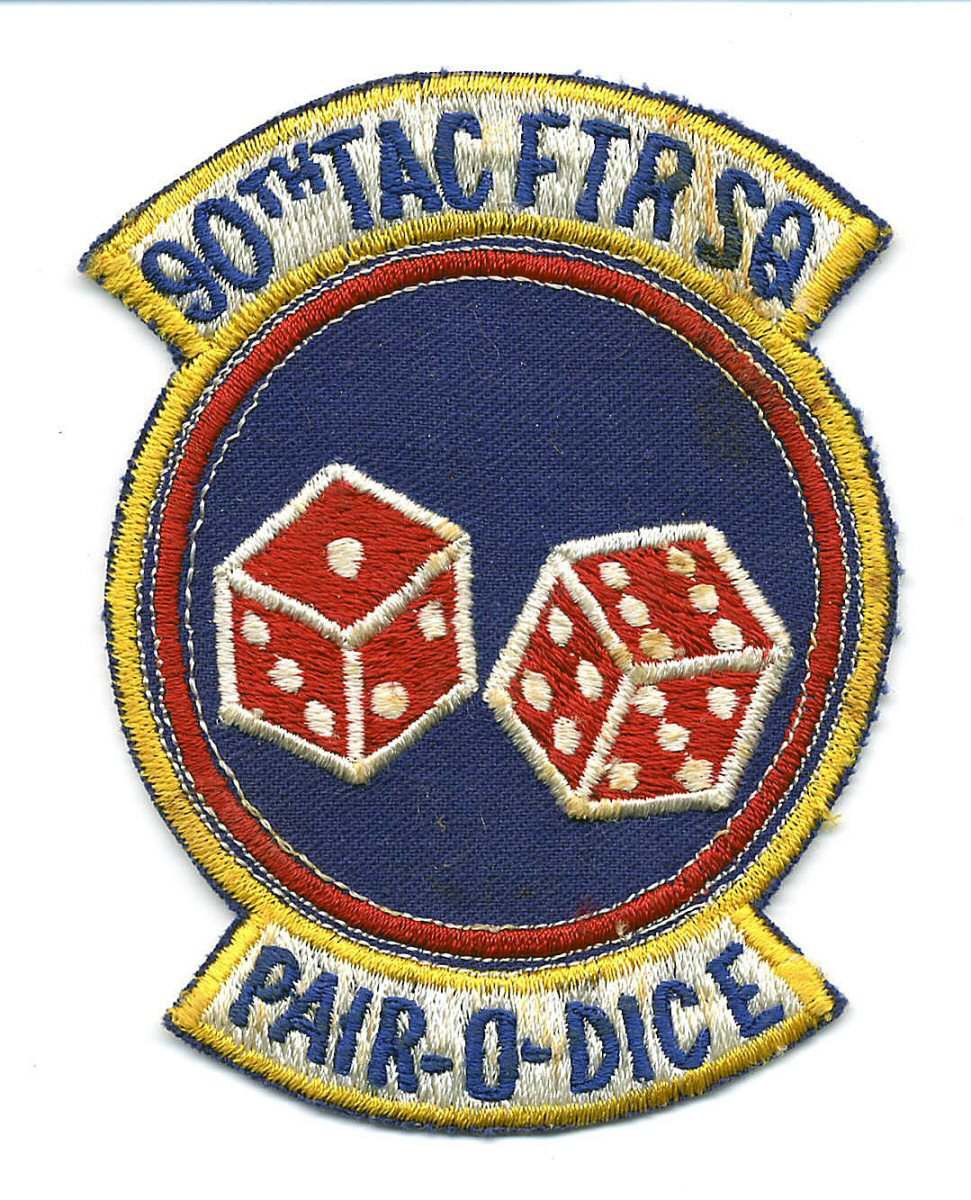 Pair of Dice Patch - US Army or USAF Unit? - AIR FORCE (USAAF IS WITH ...