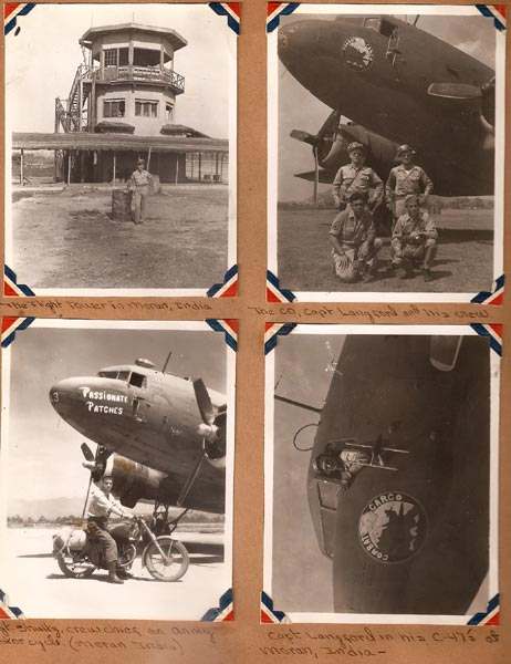 CBI Hump pilots photo album - EPHEMERA, PHOTOGRAPHS & MILITARY ARTWORK ...