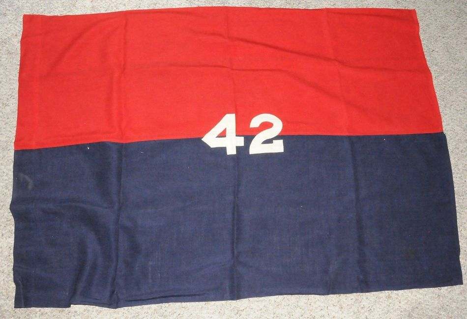 42nd Infantry Division, HQ Guidon, with documentation - BASE/BIVOUAC ...