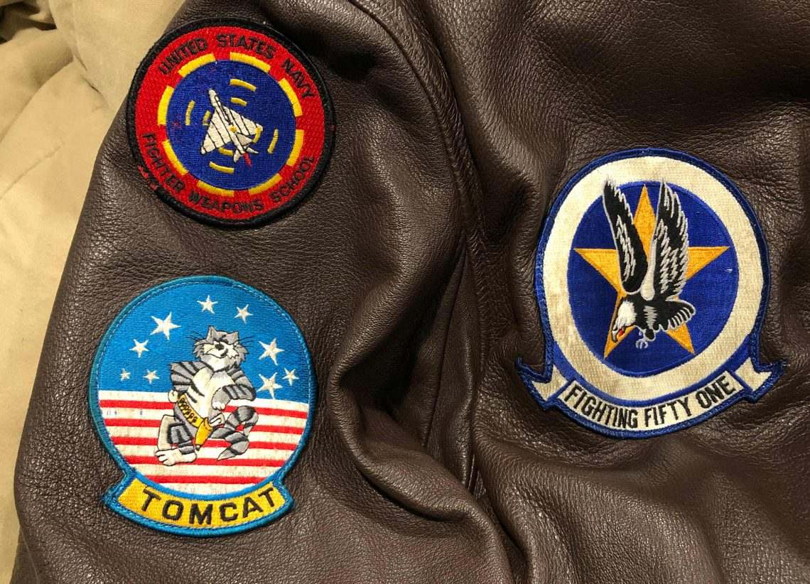 G-2 Flight Jacket w/ Tomcat VF-51 Patches - FLIGHT CLOTHING - U.S ...