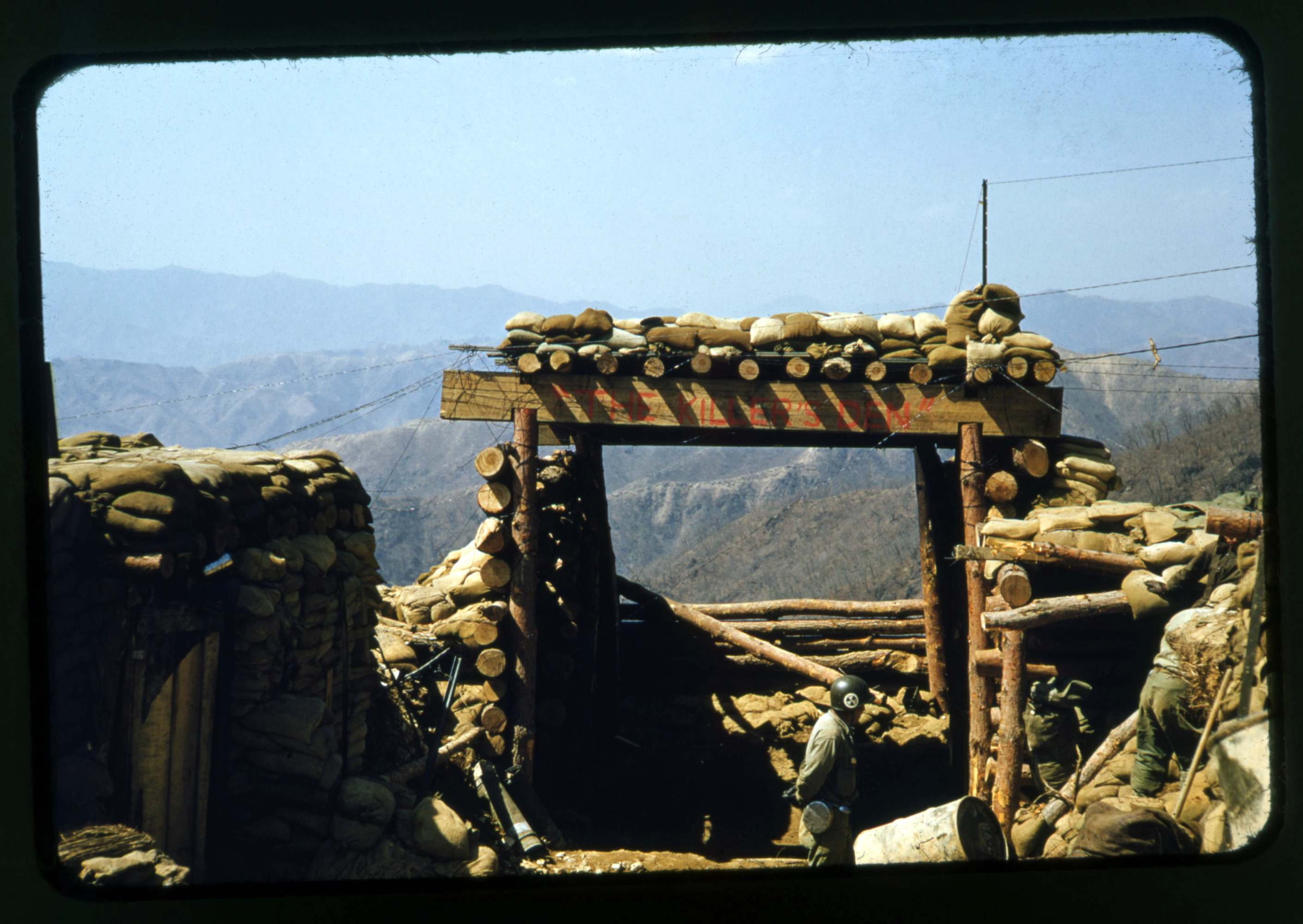 Korean War Color Slides - 5th RCT in Action at Outpost Harry - EPHEMERA ...