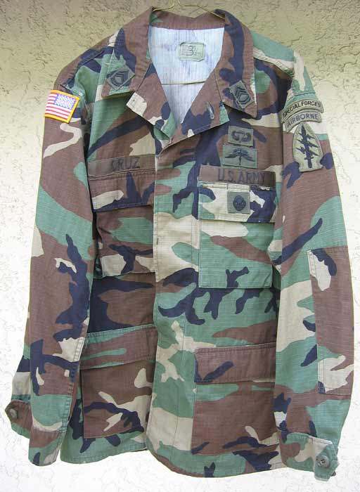 current issue BDU tops with all insignia - CAMOUFLAGE UNIFORMS - U.S ...