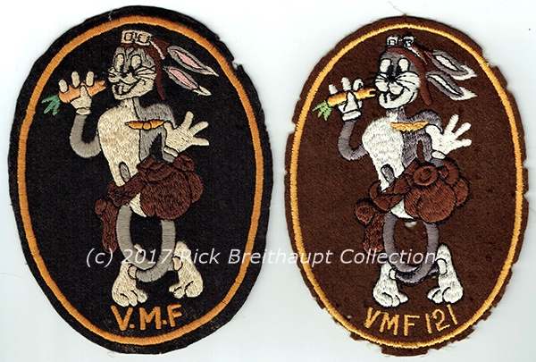 VMF-121 - WALIKA'S USMC SQUADRON PATCHES - U.S. Militaria Forum
