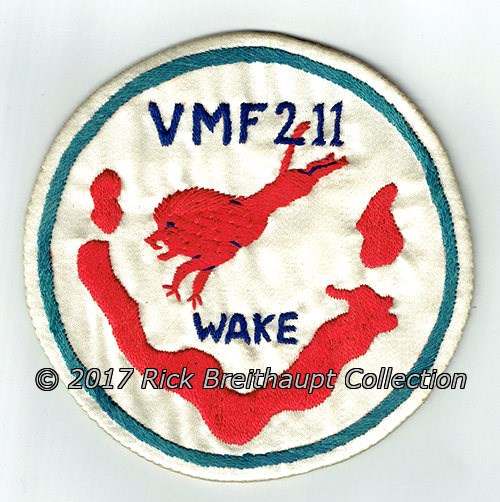 VMF-211 | "Wake Avengers" - WALIKA'S USMC SQUADRON PATCHES - U.S ...