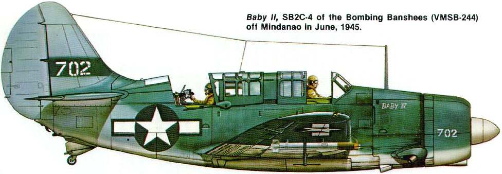 VMSB-244 | "Bombing Banshees" - WALIKA'S USMC SQUADRON PATCHES - U.S ...