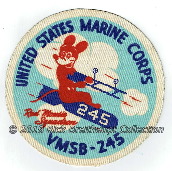 VMSB-245 | "Red Mousie Squadron" | Disney design - WALIKA'S USMC ...