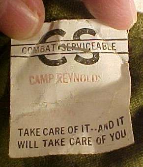 Combat Serviceable Tag - UNIFORMS - U.S. Militaria Forum