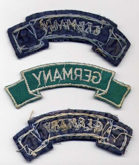 "GERMANY" Scrolls - German-Made? - ARMY AND USAAF - U.S. Militaria Forum