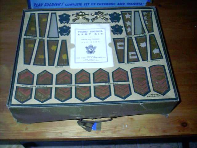 1941 Young America Army Kit - HOMEFRONT & THE WAR EFFORT - U.S ...