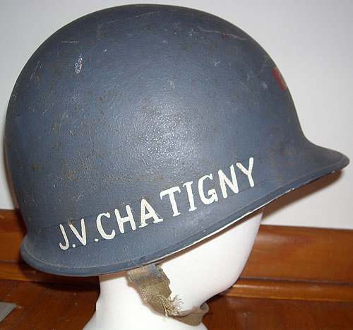 D-Day Medic Helmet from LST-317 - M-1; M-1C & M-2 HELMETS - U.S ...