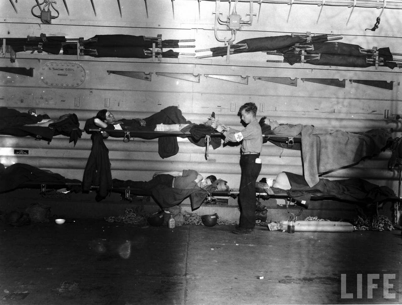 D-Day Medic Helmet from LST-317 - M-1; M-1C & M-2 HELMETS - U.S ...