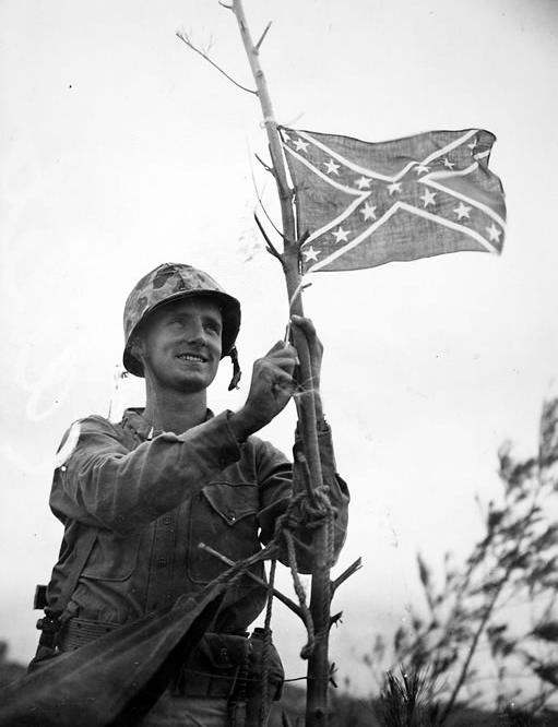 A Confederate Flag at the Battle of Okinawa - MILITARY HISTORY ...