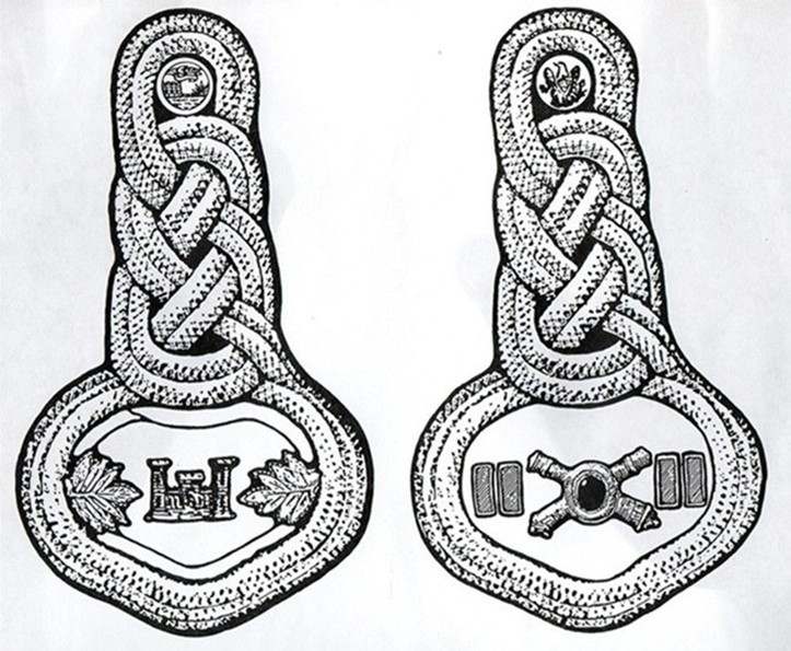 1872-1903 Army Officer's Shoulder Knots - ARMY (INCLUDING USAAC/AAF ...