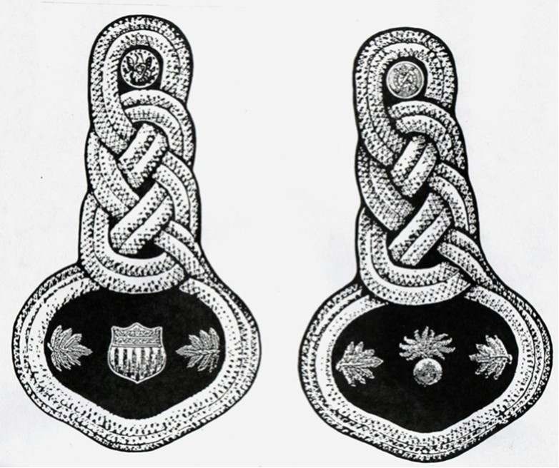 1872-1903 Army Officer's Shoulder Knots - ARMY (INCLUDING USAAC/AAF ...