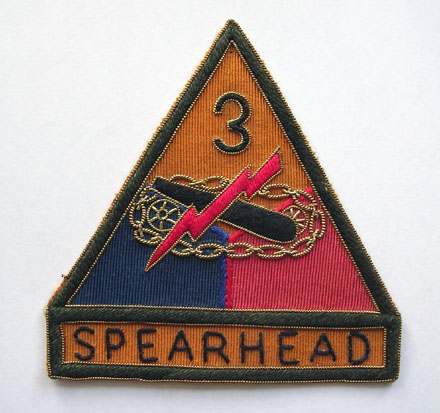 3rd Armoured Division Patch - ARMY AND USAAF - U.S. Militaria Forum