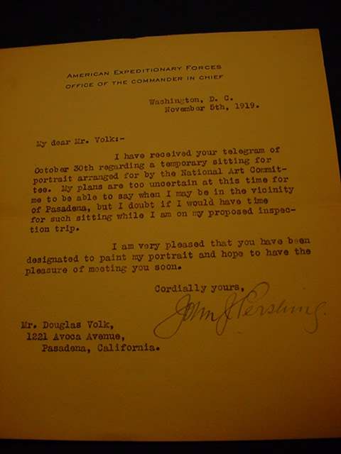 General Pershing Items - GROUPINGS PAGE - U.S. Militaria Forum