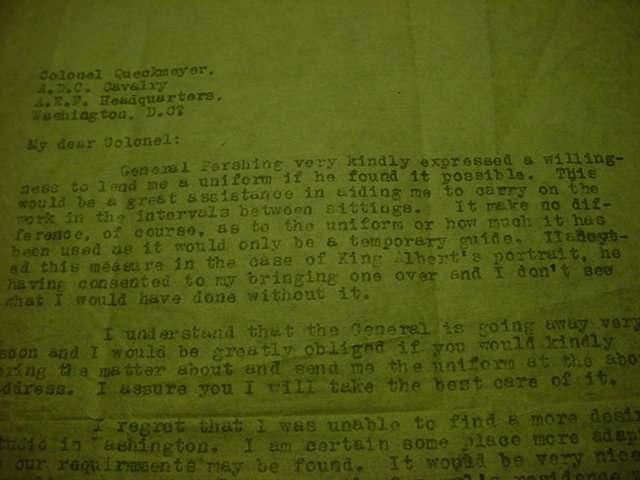 General Pershing Items - GROUPINGS PAGE - U.S. Militaria Forum