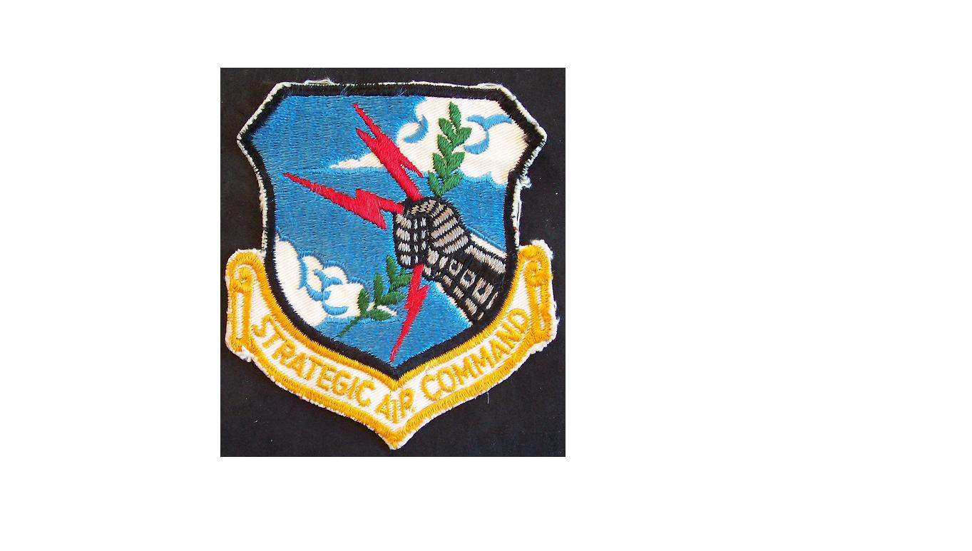 My SAC command patches - AIR FORCE (USAAF IS WITH ARMY) - U.S ...