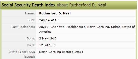 Silver Star Recipient Rutherford Neal - MEDALS & DECORATIONS - U.S ...