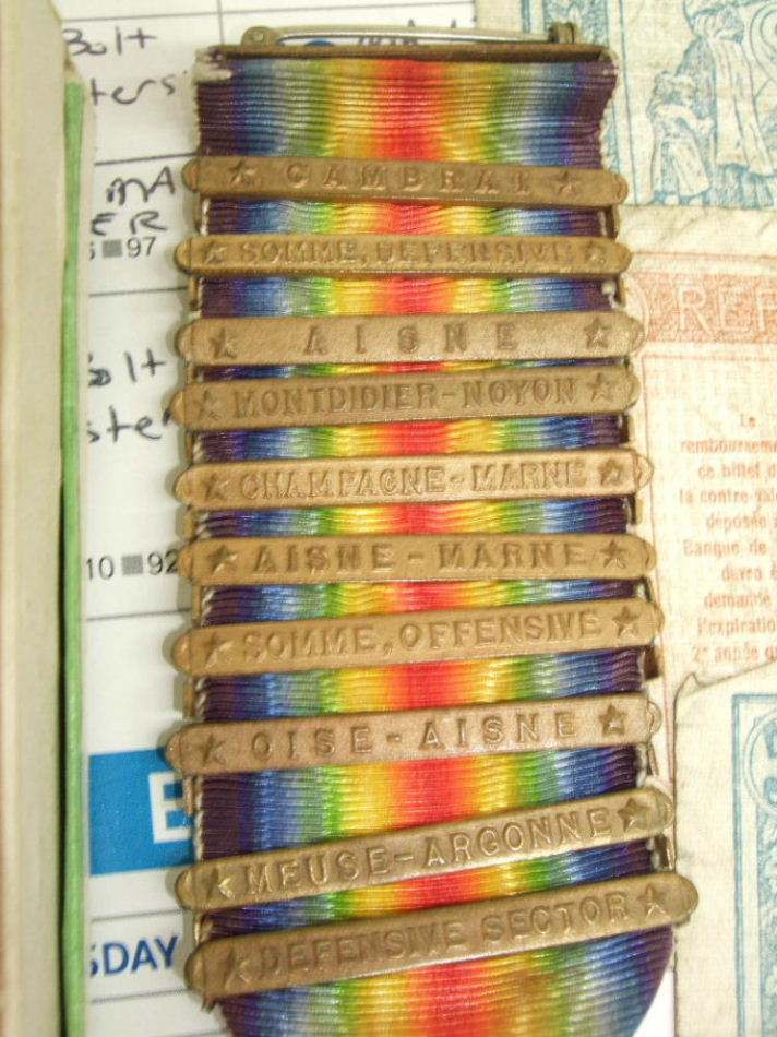 WWI Victory ribbon with lots of stars - RIBBON BARS - U.S. Militaria Forum