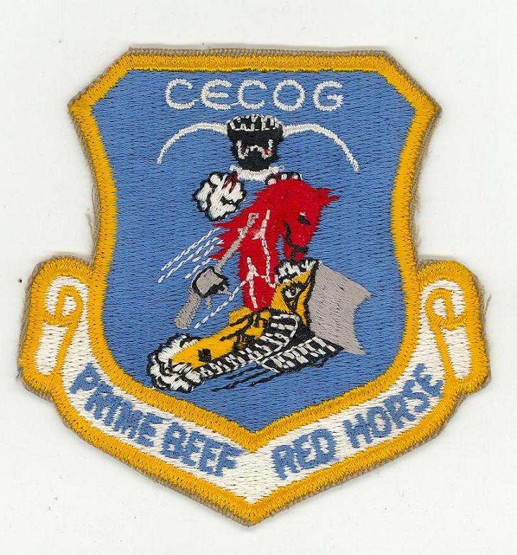 USAF Civil Engineering Construction Operations Group patch - AIR FORCE ...
