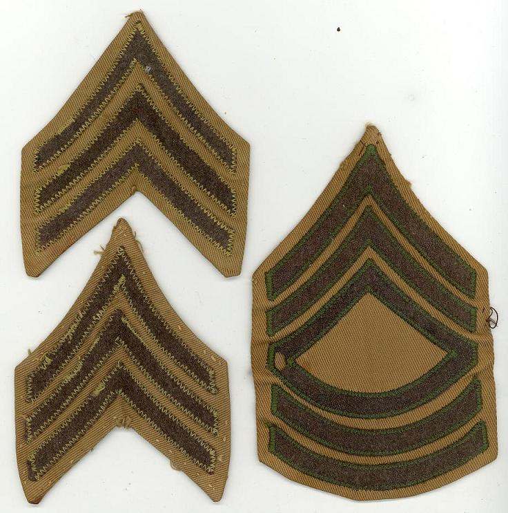 are these WWII US Marine Corp stripes? - MARINES - U.S. Militaria Forum