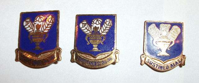 TTC / "Sustineo Alas" - DISTINCTIVE UNIT INSIGNIA / UNIT CRESTS - U.S ...