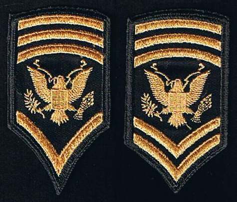 Army Spec 8 and 9 Chevrons - ARMY (INCLUDING USAAC/AAF) - U.S ...