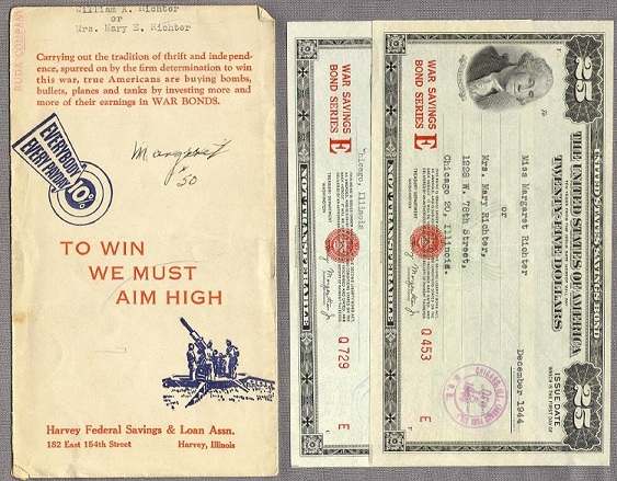 War Bonds - HOMEFRONT & THE WAR EFFORT - U.S. Militaria Forum