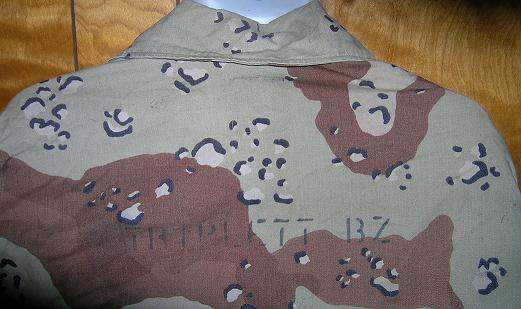 Desert Storm USMC Chocolate Chip Uniforms - CAMOUFLAGE UNIFORMS - U.S ...
