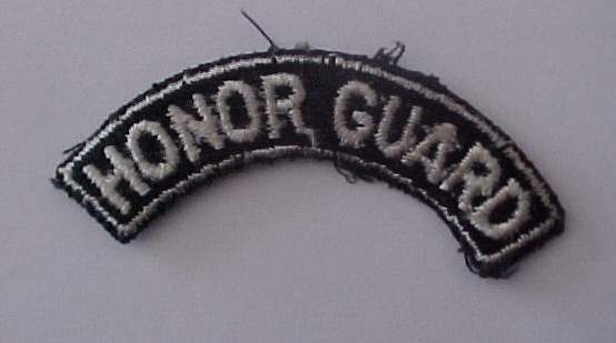 11th A/B Div Honor Guard patch with tab - ARMY AND USAAF - U.S ...
