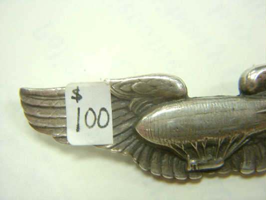Meyer Reproduction Airship Badge - WING BADGES - U.S. Militaria Forum