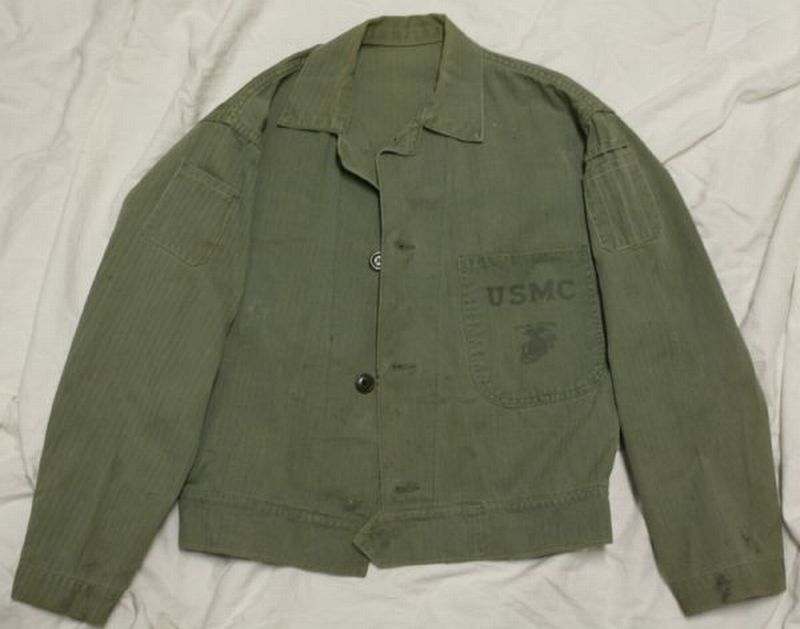 Two USMC HBT Jackets - UNIFORMS - U.S. Militaria Forum