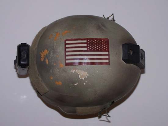 Painted MSA Gunfighter ACH - MODERN COMPOSITE HELMETS - U.S. Militaria ...
