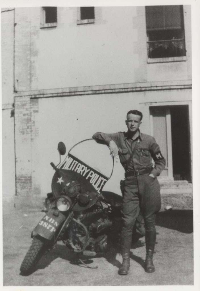 WW2 387th MP Bn Harley Motorcycle - MILITARY VEHICLES - U.S. Militaria ...