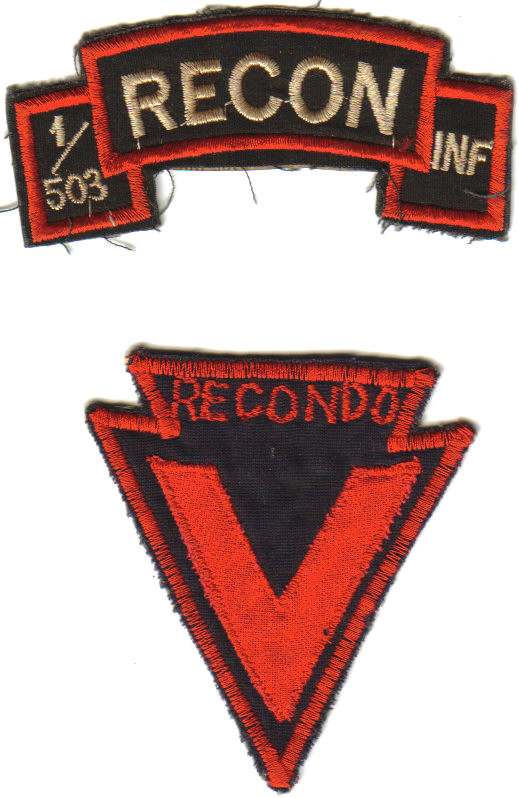 RECONDO AND LRRP INSIGNIA QUESTION - ARMY AND USAAF - U.S. Militaria Forum