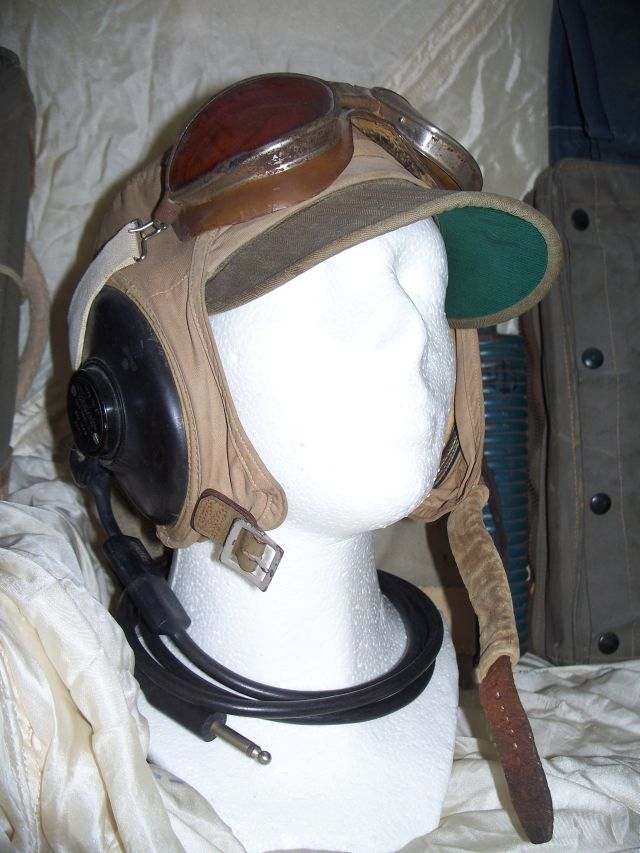 Some of my WWII Naval Aviator flight helmets - Page 3 - FLYING HELMETS ...