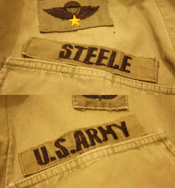 Name Tapes - ARMY AND USAAF - U.S. Militaria Forum