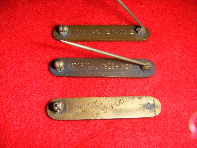 Marine Corps Good Conduct Enlistment Bars - MEDALS & DECORATIONS - U.S ...