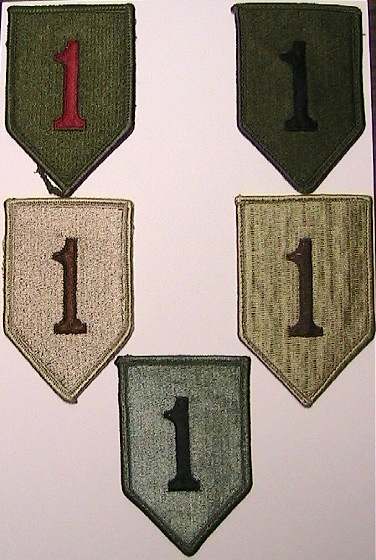 1st Infantry Division - ARMY AND USAAF - U.S. Militaria Forum