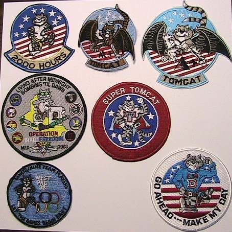 TOMCAT Patch - NAVY, COAST GUARD AND OTHER SEA SERVICES PATCHES - U.S ...