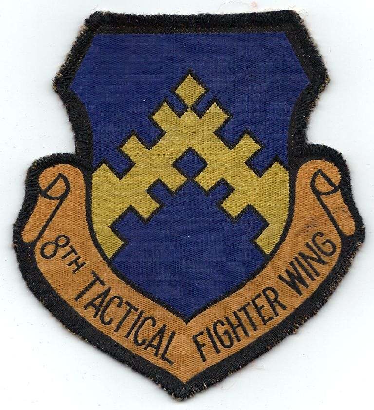 8th Tactical Fighter Wing Patch - AIR FORCE (USAAF IS WITH ARMY) - U.S ...